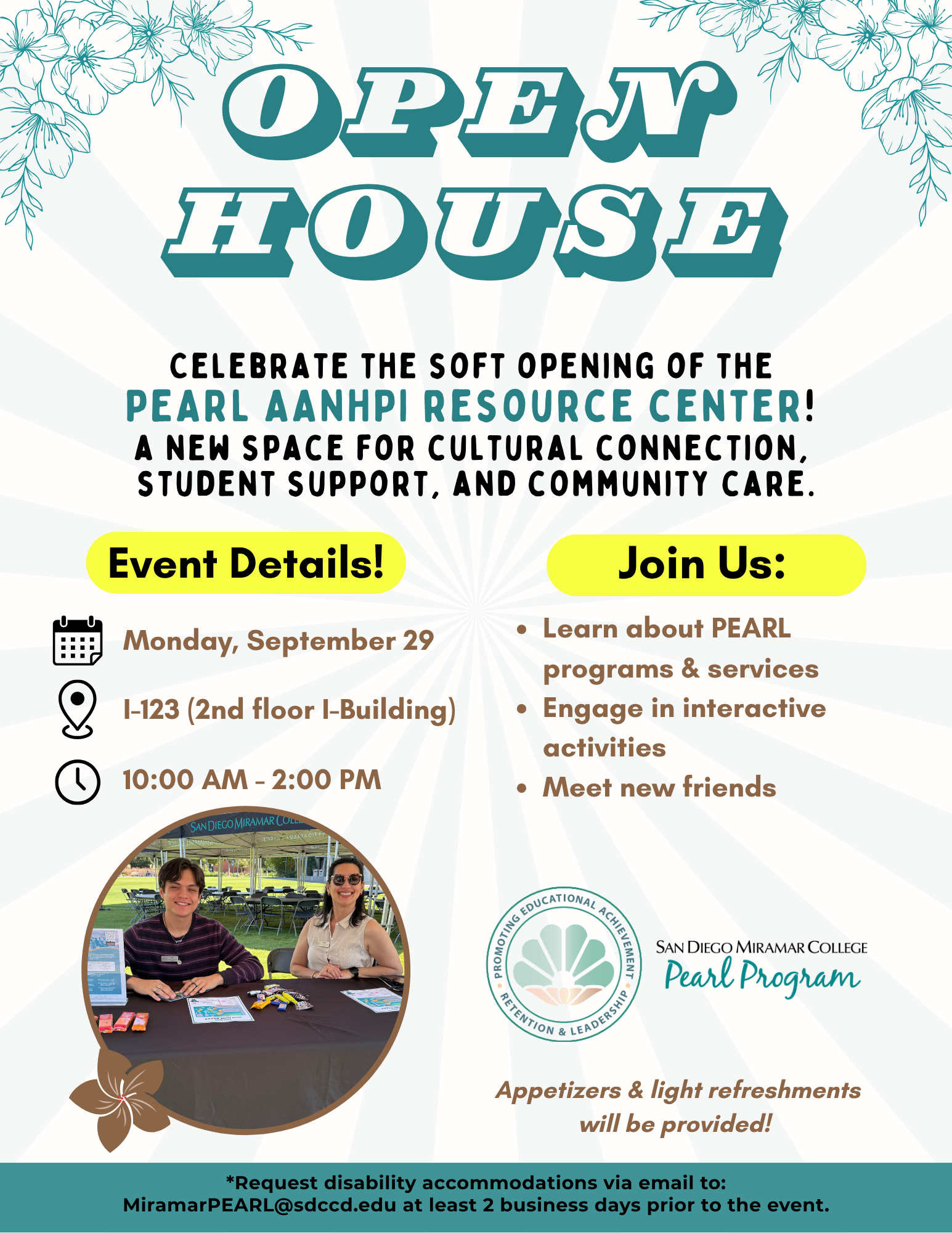 PEARL AANHPI Resource Center Open House | San Diego Miramar College